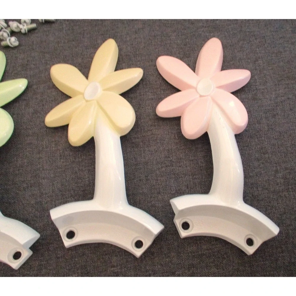 Unbranded | Other | Set Of 5 Pastel Flower Ceiling Fan Blade Arms ...